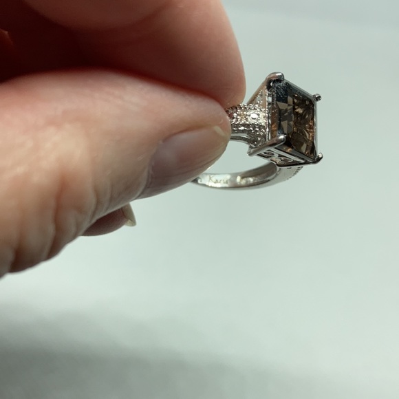 Karis Collection | Jewelry | Nwt Karis Collection Emerald Cut Brazilian ...